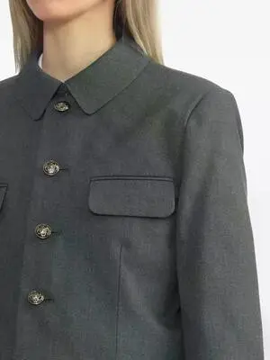 Comme Des Garçons Flap-pocket Buttoned Jacket
