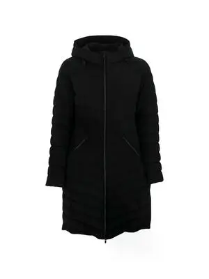 Moose Knuckles Hooded Quilted Coat - Black