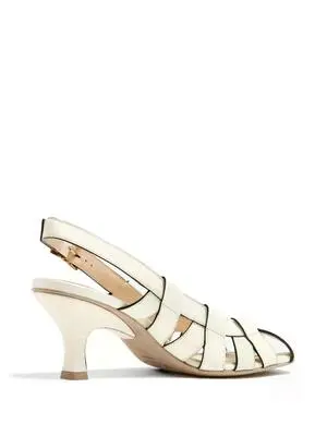 TOD'S Leather Slingback Pumps