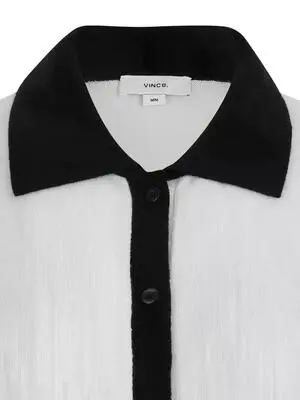 Vince Button-down Collared Cardigan