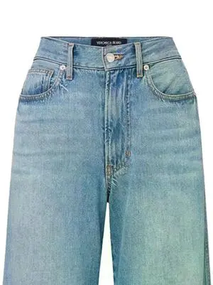 Veronica Beard Frayed Hem Jeans