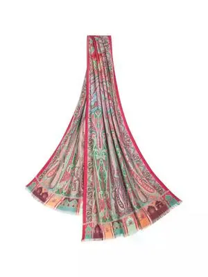 Etro Paisley Scarf - Pink