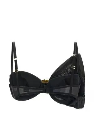 Elisabetta Franchi Tulle-bow Bra