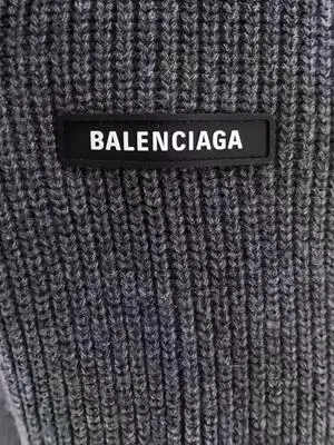 Balenciaga Logo-patch Sweater