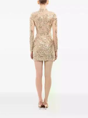 SAIID KOBEISY Sequin-embellished Mini Dress