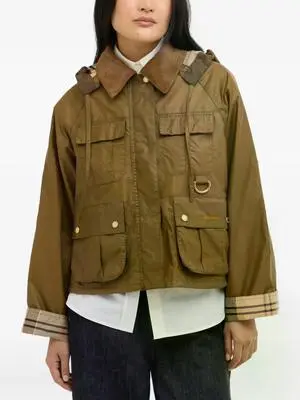 Barbour Liza Hooded Jacket - Brown