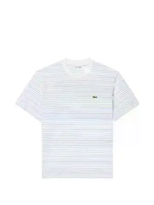 Lacoste Striped Round-neck T-shirt