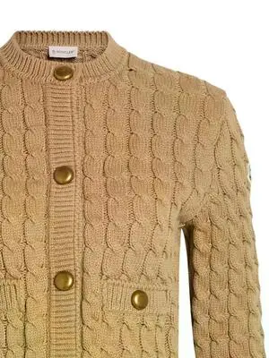 Moncler Cable-knit Cardigan