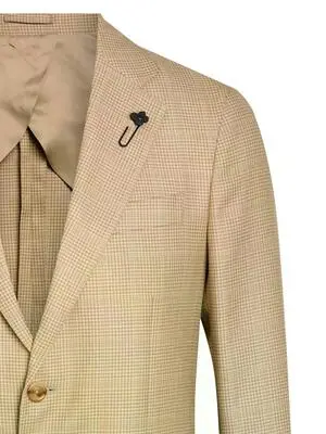 LARDINI Check-pin Blazer