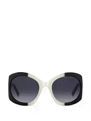 Marc Jacobs Butterfly-frame Full-rim Sunglasses - Black