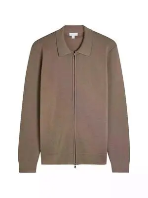 Sunspel Zip-collared Jacket - Neutrals