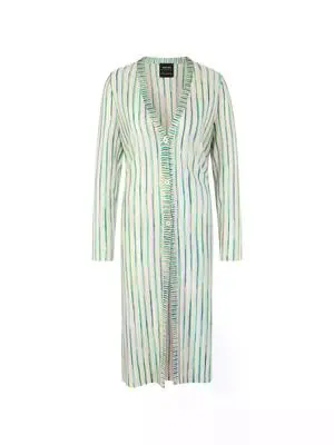 MARCCAIN Striped Buttoned Cardigan