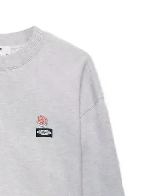 MSGM Logo Embroidered Sweatshirt