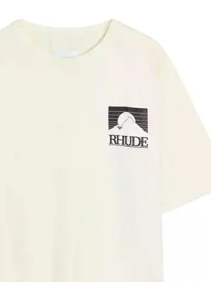 Rhude Moonlight Pack Graphic-print T-shirt - Neutrals