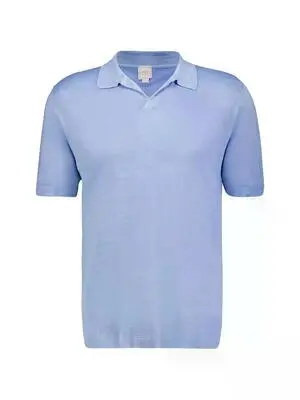 120% Lino Linen T-shirt - Blue