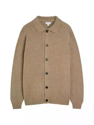 Sunspel Buttoned-collared Jacket - Neutrals