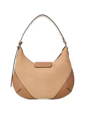 JIMMY CHOO Leather Hobo Shoulder Bag