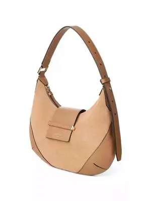 JIMMY CHOO Leather Hobo Shoulder Bag