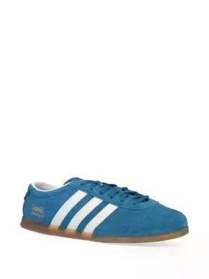 Adidas Gazelle Lo Pro Striped Sneakers - Blue