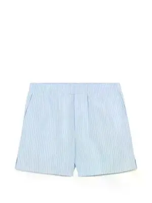 Ami Striped Shorts - Blue