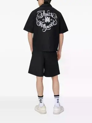 Amiri Hollywood Printed Shorts - Black