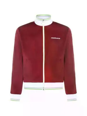 Casablanca Embroidered Logo Sweatshirt - Red