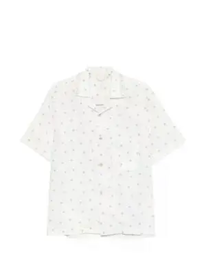 Eleventy Patterned Pocket Shirt