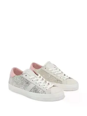 D.a.t.e. Hill Low Glitter Sneakers