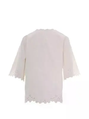 MARANT ETOILE Embroidered V-neck Top