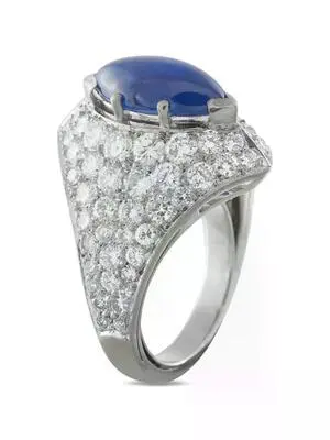 LB EXCLUSIVE Diamond And Sapphire Ring