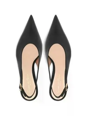 GIANVITO ROSSI Pointed Slingback Pumps