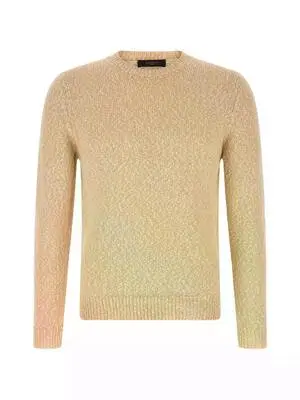 ZANONE Two-tone Crew-neck Sweater