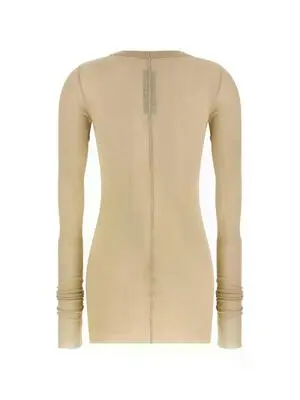 Rick Owens Ribbed Long-sleeve T-shirt - Neutrals