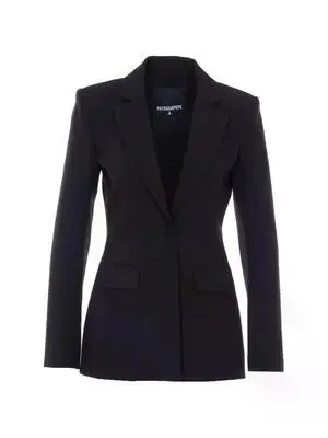 Patrizia Pepe Button Flap-pocket Blazer