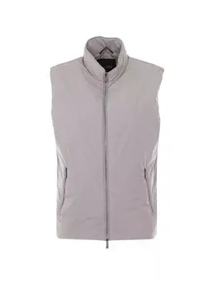 MOORER Senio Zip-fastening Front-pockets Vest - Grey