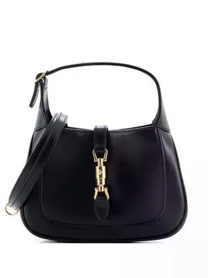 Gucci Jackie 1961 Leather Mini Hobo Bag - Black