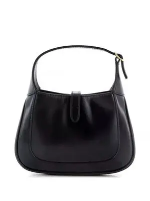 Gucci Jackie 1961 Leather Mini Hobo Bag - Black