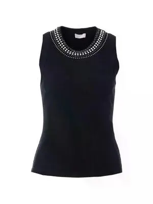 Liu Jo Studded Crewneck Top