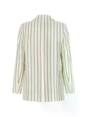 Peserico Pinstriped Single-breasted Blazer