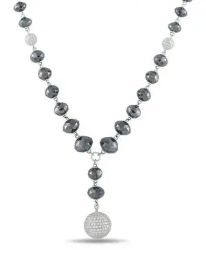 LB EXCLUSIVE LB Exclusive 18K White Gold Diamond Necklace