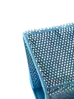 Balenciaga Hourglass Top Handle Xs Crossbody Bag - Blue