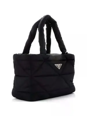 Prada Padded Quilted Re-nylon Pet Carrier Tote Bag