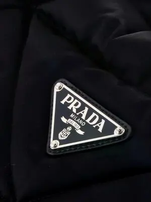Prada Padded Quilted Re-nylon Pet Carrier Tote Bag