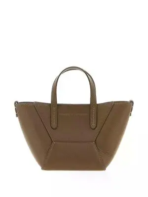 BRUNELLO CUCINELLI Mini Leather Tote Bag