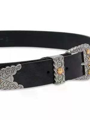 Pinko Buckle-fastening Leather Belt