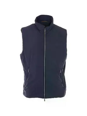 MOORER Sleeveless Vest - Blue