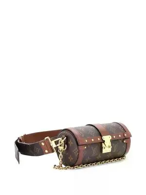 LOUIS VUITTON Papillon Trunk Shoulder Bag Monogram Canvas