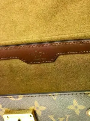 LOUIS VUITTON Papillon Trunk Shoulder Bag Monogram Canvas