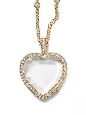 Loquet Eros Locket Chain Diamond Necklace