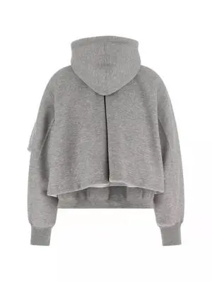Sacai Sponge Zip-up Hoodie